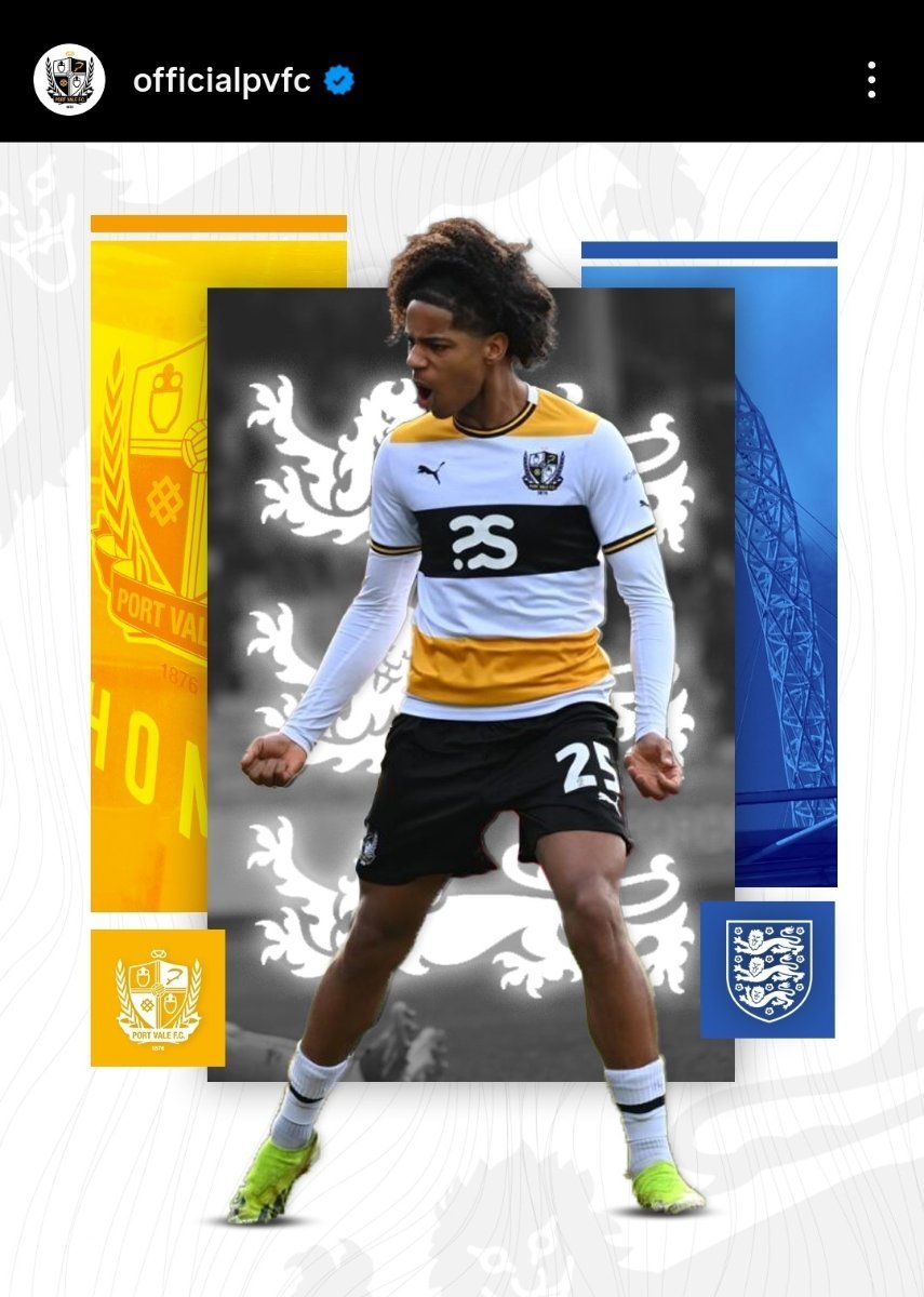 Baylee Dipepa - Port Vale present - onevalefan.co.uk forum
