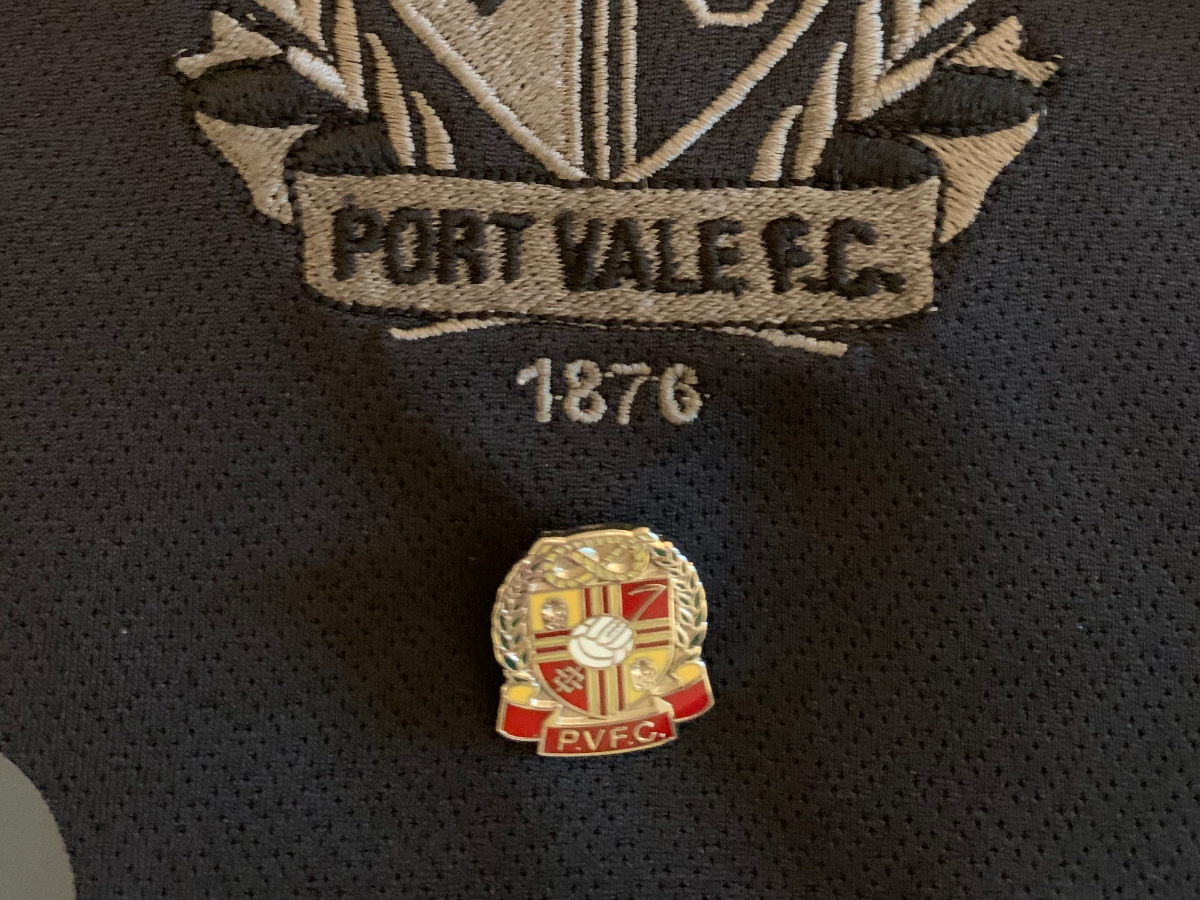 Lost Vale badge - Port Vale present - onevalefan.co.uk forum